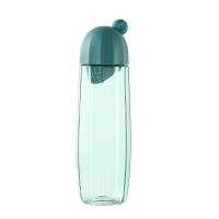 China Custom Logo Plastic Water Bottle 480ml Leak Proof Mug for School Outdoor Travel for sale