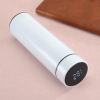 China Not Inverted Classical Style 500ml Termo Vacuum Thermos Flask with LED Temperature Display for sale