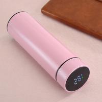 China Not Inverted Classical Style 500ml Termo Vacuum Thermos Flask with LED Temperature Display for sale