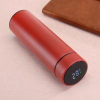 China Not Inverted Classical Style 500ml Termo Vacuum Thermos Flask with LED Temperature Display for sale