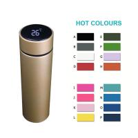 China Not Inverted Classical Style 500ml Termo Vacuum Thermos Flask with LED Temperature Display for sale