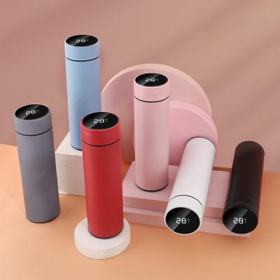 China 304 Stainless Steel Smart Vacuum Flask 500ml with LED Temperature Display for sale