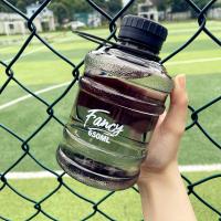 China 650ml Plastic Sports Water Bottle Eco Friendly Mini Bucket Reusable 300g for sale