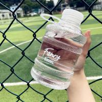 China 650ml Plastic Sports Water Bottle Eco Friendly Mini Bucket Reusable 300g for sale