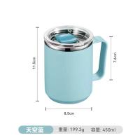China 14oz Double Wall Vacuum Insulated Stainless Steel Coffee Mug Tumbler with Lid Custom Portable for sale