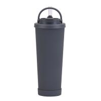 China 710ml Vacuum Insulated Stainless Steel Travel Coffee Mug with Lid Bulk Custom Colors for sale