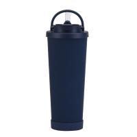 China 710ml Vacuum Insulated Stainless Steel Travel Coffee Mug with Lid Bulk Custom Colors for sale