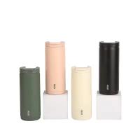 China Stainless Steel 304 Vacuum Coffee Travel Flask 400ml 6-12 Hours Thermal Insulation for sale