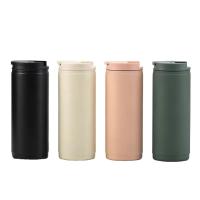 China 400ml Double Wall Stainless Steel Insulated Coffee Cup Sport Spill Proof Mug Tumbler Pink for sale