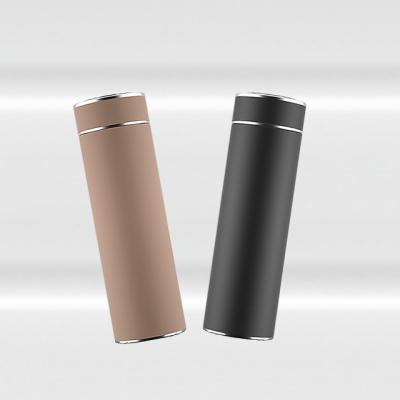 China Stainless Steel Insulated Water Bottle 500ml with Temperature Display for sale