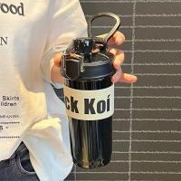 China 600ml High Temperature Plastic Sports Water Bottle Portable Simple Design for Adults for sale