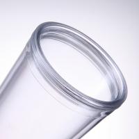 China Custom Logo Plastic Transparent Water Bottle 500ml for Outdoor Travel BPA Free for sale