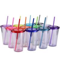 China Custom Logo Plastic Transparent Water Bottle 500ml for Outdoor Travel BPA Free for sale