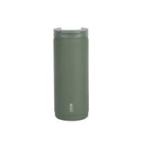 China 400ml Double Wall Stainless Steel Vacuum Flask Thermos with Custom Logo White for sale