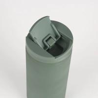China 400ml Double Wall Stainless Steel Vacuum Flask Thermos with Custom Logo White for sale