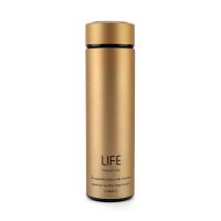 China 500ml Double Wall Stainless Steel Vacuum Flask Custom Logo Coffee Water Bottle for sale