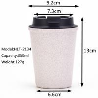 China Plastic Sealable Drink Cup 350ml Cartoon Design for Gym Sport Travel Camping Hiking for sale
