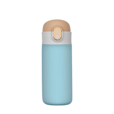 China 16oz Children Sport Flask Insulated Vacuum Thermos 304 Stainless Steel Food Grade PP for sale