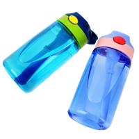 China Customized BPA Free Tritan Kids Water Bottle 500ml with Straw Drinking Cup for sale