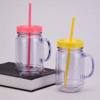 China Wide Mouth Clear Plastic Water Bottle 600ml for Outdoor Travel BPA Free Reusable for sale