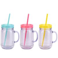 China Wide Mouth Clear Plastic Water Bottle 600ml for Outdoor Travel BPA Free Reusable for sale