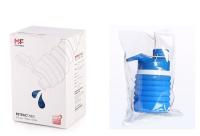 China Custom Logo 750ml Foldable Silicone Water Bottle BPA Free for Kids School Sports for sale