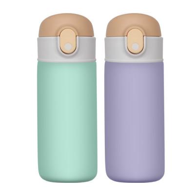 China 16oz Children Insulated Stainless Steel Water Bottle with Straw 304 for sale