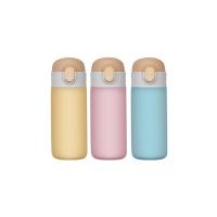 China 16oz Children Leakproof Flask with Straw Stainless Steel Water Bottle 304 Inner for sale
