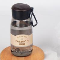 China 380ml Plastic Water Bottle Transparent Logo Printing Portable Outdoor Sports Drinking Bottle for sale