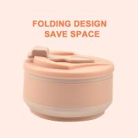 China Collapsible Silicone Water Bottle 350ml 500ml Custom Logo Travel Cup Outdoor for sale