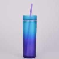 China Reasonable Straw Type Plastic Water Bottle with Cap Laser Compatible and Offer for sale