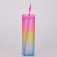 China Reasonable Straw Type Plastic Water Bottle with Cap Laser Compatible and Offer for sale