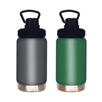 China Custom Stainless Steel Vacuum Water Bottle 32oz 64oz Double Wall Insulated Sport for sale
