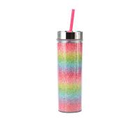 China Supermarket Empty Plastic Bottle with Plastic Cap Straw Type Water Flowing Method for sale
