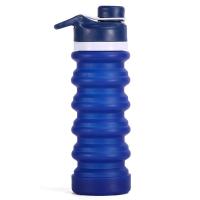 China Collapsible PP Protein Powder Container 550ml with Handgrip for Sports for sale
