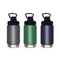 China 304 Stainless Steel Vacuum Water Bottle 32oz Portable Sports Handle Lid Custom for sale
