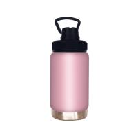 China 304 Stainless Steel Vacuum Water Bottle 32oz Portable Sports Handle Lid Custom for sale