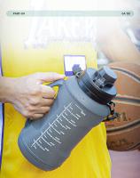 China Foldable BPA Free Silicone Outdoor Water Bottle 2000ml Customized for Giveaways for sale