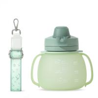 China BPA Free Foldable Collapsible Silicone Water Bottle 200ml for Sports Travel for sale