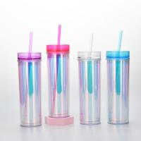 China 450ml Wide Mouth Travel Coffee Cup Tumbler Plastic Insulated Mug with Custom Logo for sale