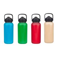 China 32oz 40oz 50oz Double Wall Vacuum Insulated 304 Stainless Steel Water Bottle with Handle for sale
