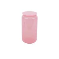 China 16oz Glass Drinking Bottle Colorful Portable Shape for Fruit Water Reusable for sale