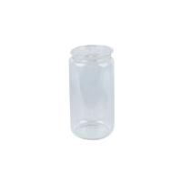 China 16oz Glass Drinking Bottle Colorful Portable Shape for Fruit Water Reusable for sale
