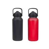 China Custom Logo Double Layer Vacuum Stainless Steel Water Bottle 32oz Portable Outdoor Bullet Cup for sale