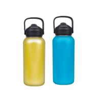 China Custom Logo Double Layer Vacuum Stainless Steel Water Bottle 32oz Portable Outdoor Bullet Cup for sale