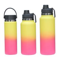 China 25oz Double Wall Vacuum Insulated 304 Stainless Steel Water Bottle Outdoor for sale