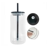 China Customize Logo Acceptable Portable Glass Drinking Bottle for Fashionable Water Intake for sale