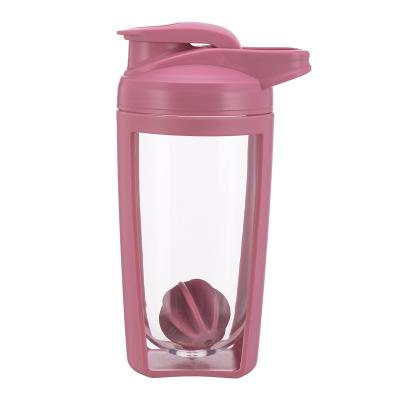 China Anti-corrosion Coating 650ml Plastic Shaker Bottle for Protein Sports Gym for sale