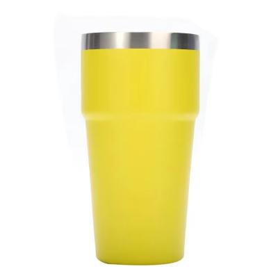 China Custom Stainless Steel Tumbler Cup 16oz 304 Grade Vacuum Insulated Car Mug for sale