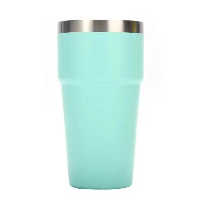 China Custom Stainless Steel Tumbler Cup 16oz 20oz 30oz Insulated Wine Mug for Home Office Outdoor for sale
